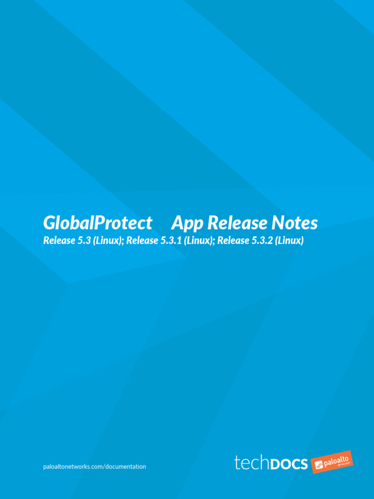 GlobalProtect-App 5.3.2 RN | PDF