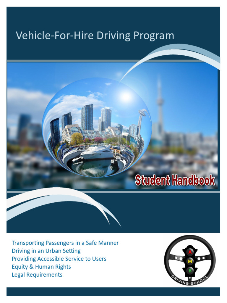 AMB Driving School Vehicle For Hire Student Workbook - Zoom | PDF ...