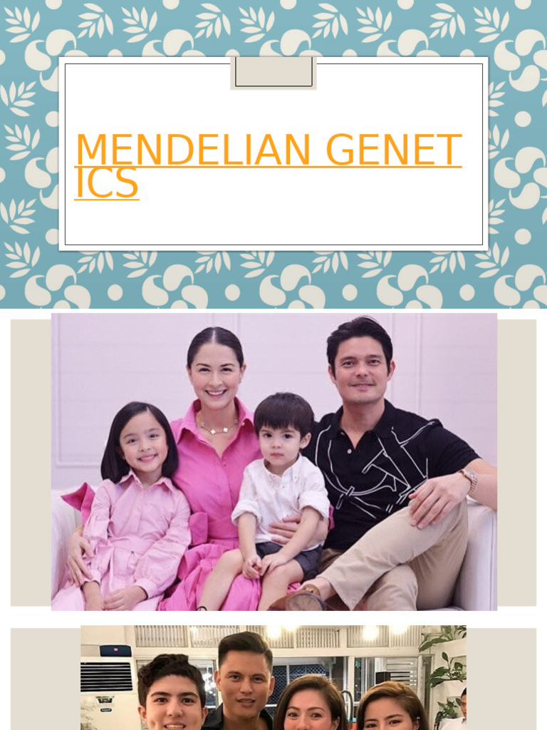 Mendelian Genetics | PDF