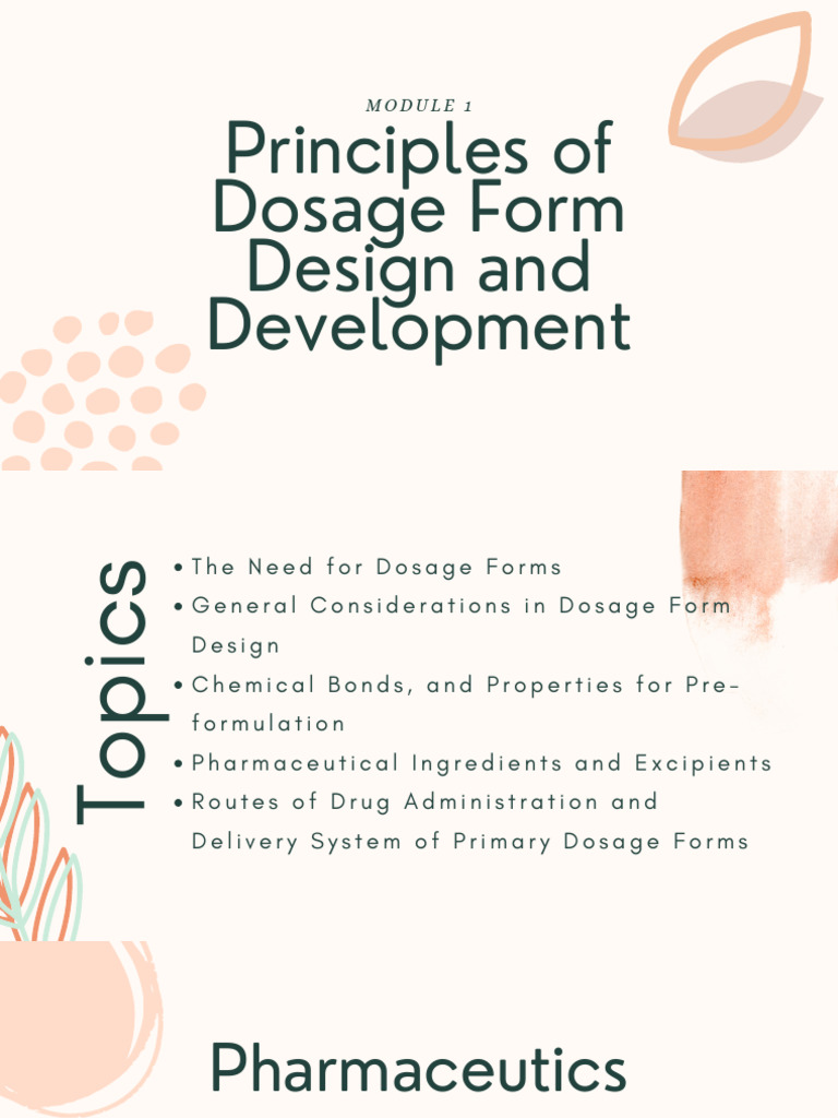 DDS Lecture Module 1 | PDF