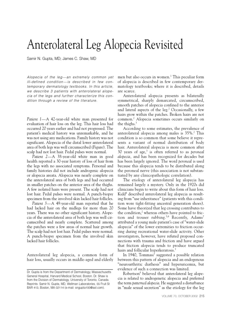 Anterolateral | PDF