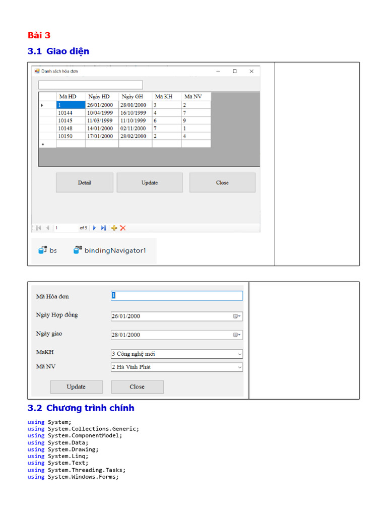 Bài 3 Adapter - HoaDon | PDF