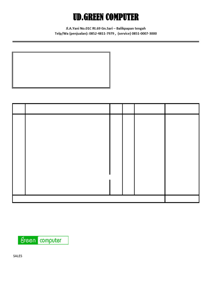 22082022-PENAWARAN PC CORE I3 | PDF