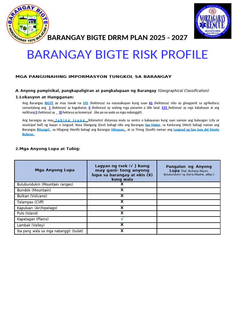 Workshop 2 - Risk Profile | PDF