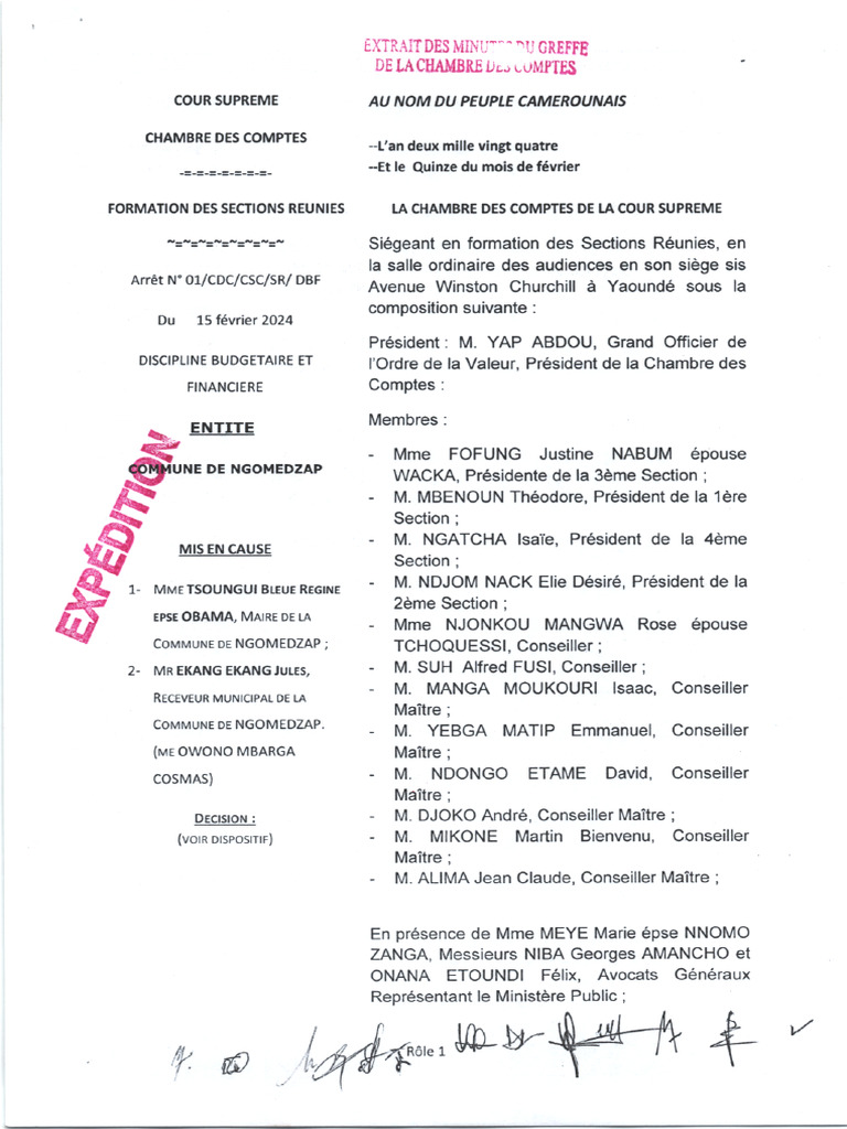 Arret Faute de Gestion | PDF