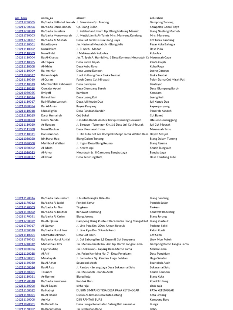 Nsm Ra Mi Mts Dan Ma Nasional | PDF