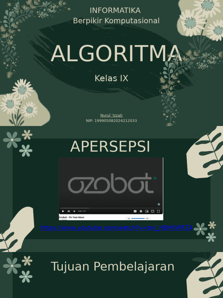 Pertemuan 3 - Algoritma | PDF
