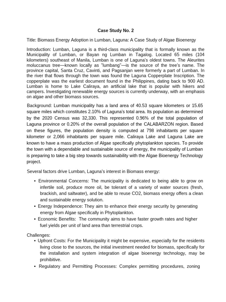 Bsme3a - Agnote - Aracelie - Case Study2 | PDF