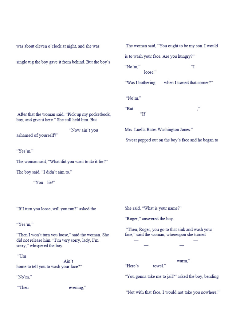 Thank You, Maam - Column | PDF