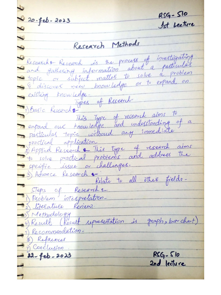 Research Methods | PDF