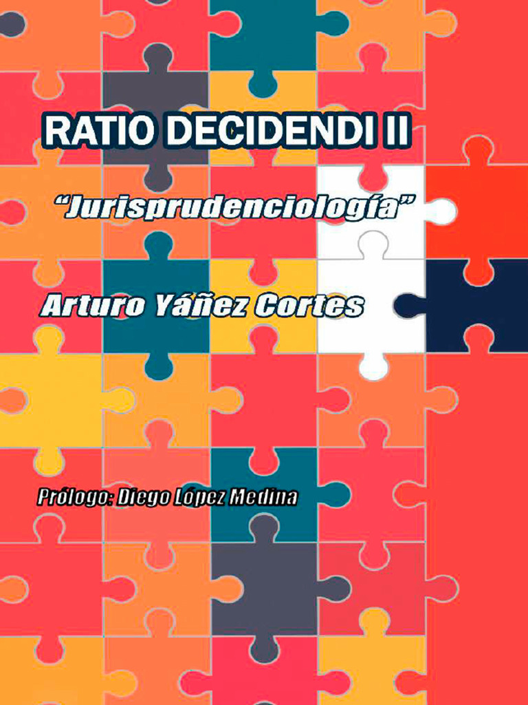 RATIO DECIDENDI II JURISPRUDENCIOLOGIA Prologo, Indice y Presentación | PDF