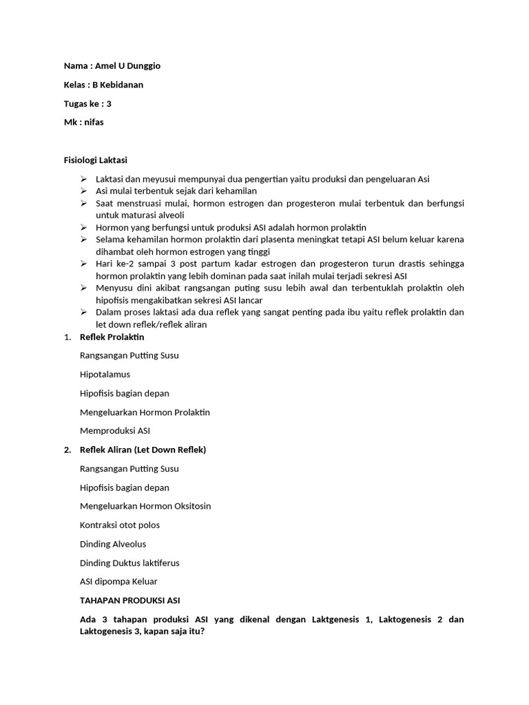 Tugas Ke 3, Amel U Dunggio | PDF