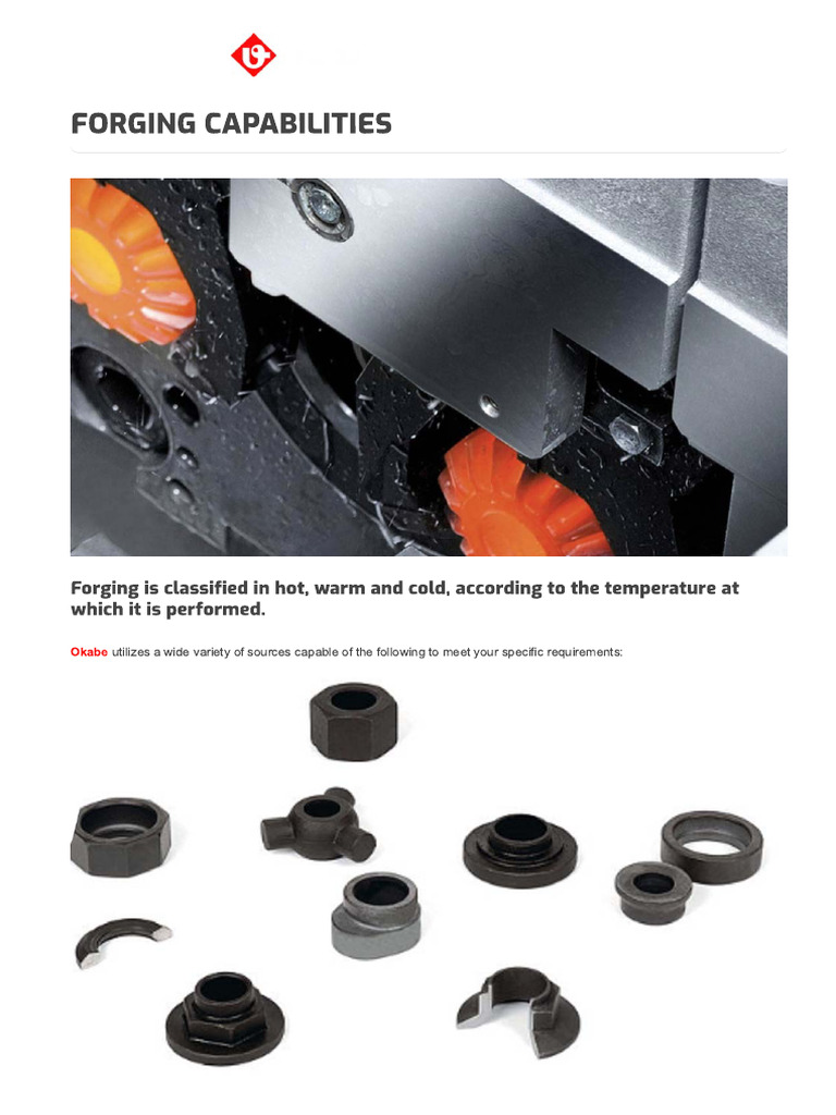 Forging Capabilities | PDF