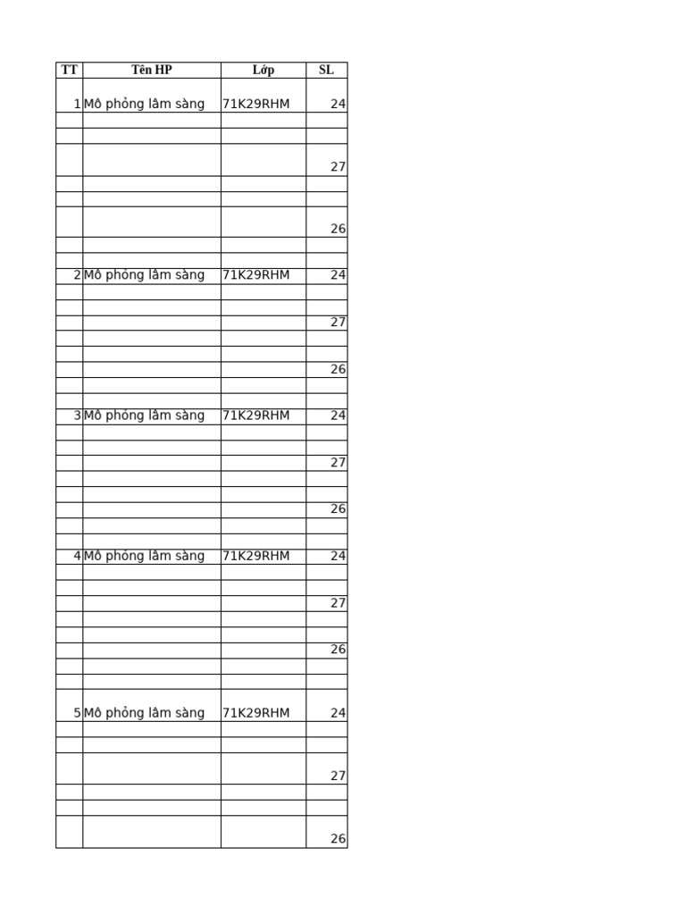LỊCH DẠY HK241-2024 2 | PDF