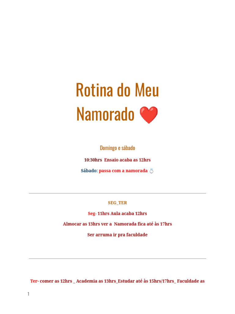 ROTINA | PDF