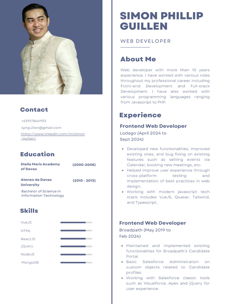 Simon Latest Resume | PDF