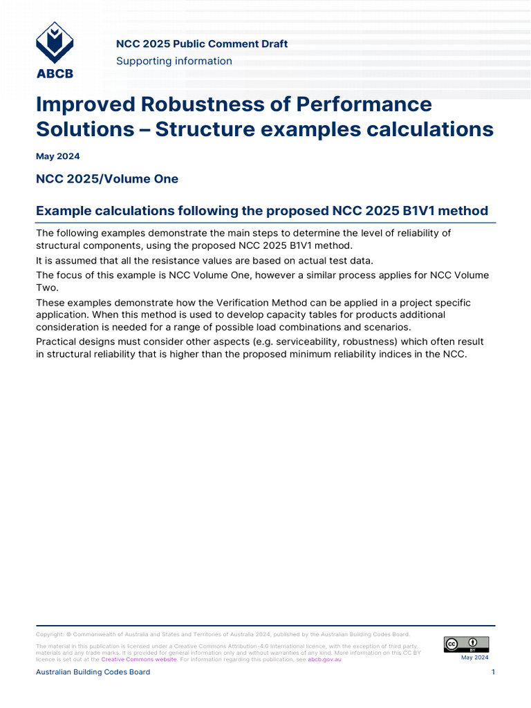 NCC PCD 2025 B1V1 Example Calculations - 1 | PDF