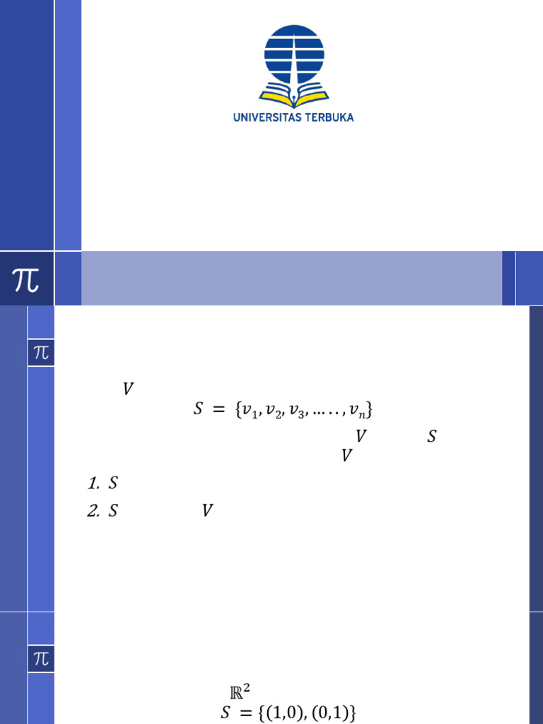1.2 Basis Ruang Vektor | PDF