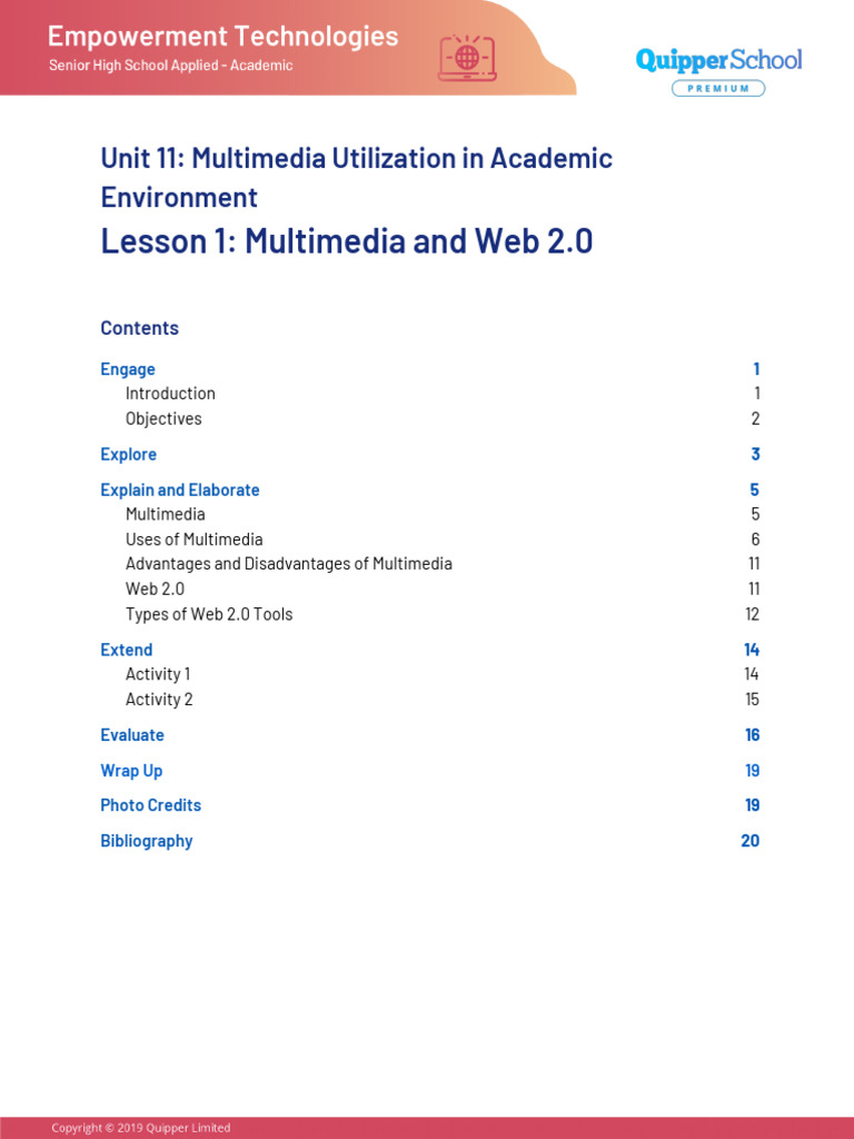 Multimedia in Education and Society | PDF | Multimedia | Social Science