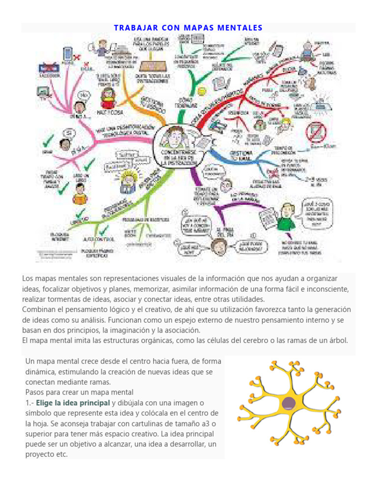 Mapas Mentales Conceptos | PDF