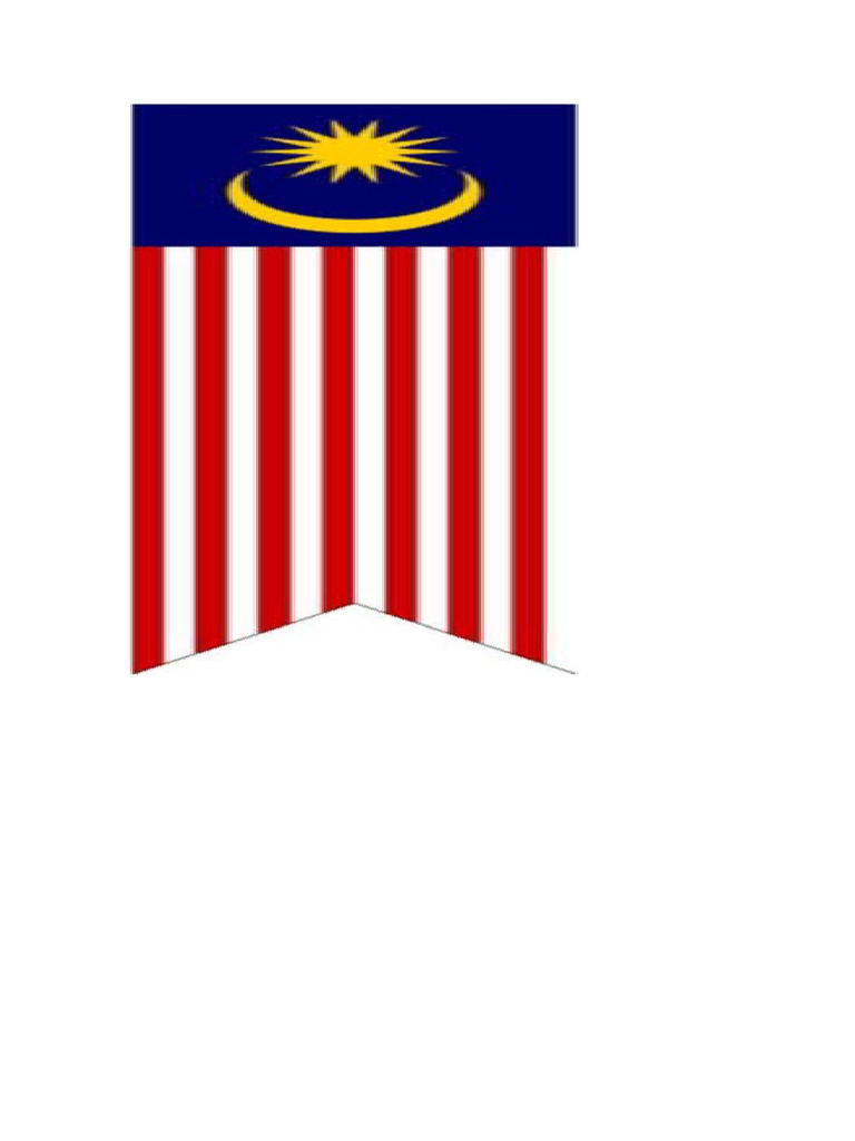 Bunting Merdeka Fishtail | PDF