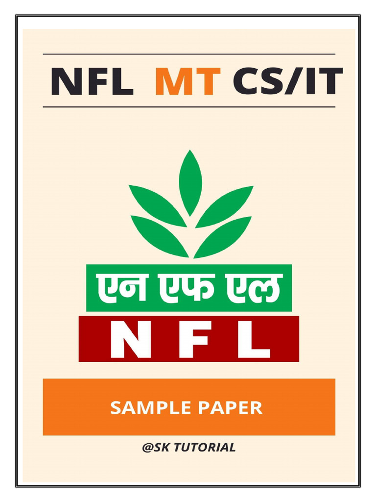 NFL MT Sample Paper | PDF