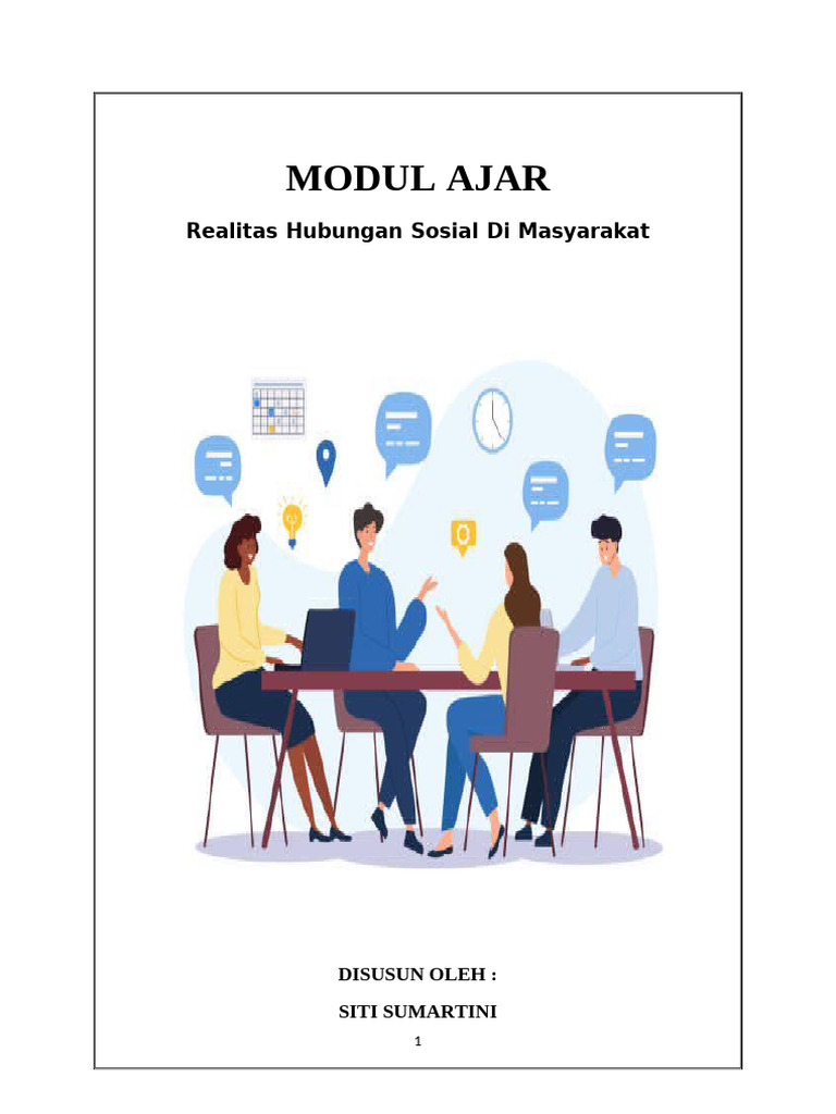 Modul Ajar Sosiologi KSE | PDF