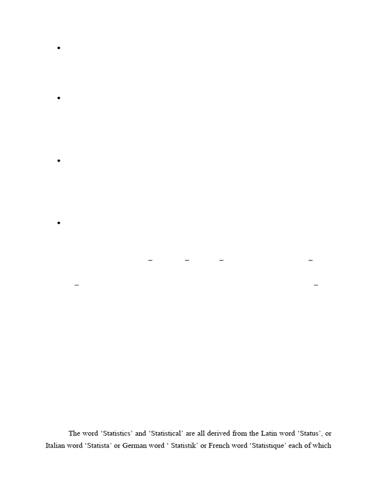 STA 201 Before mid sem | PDF