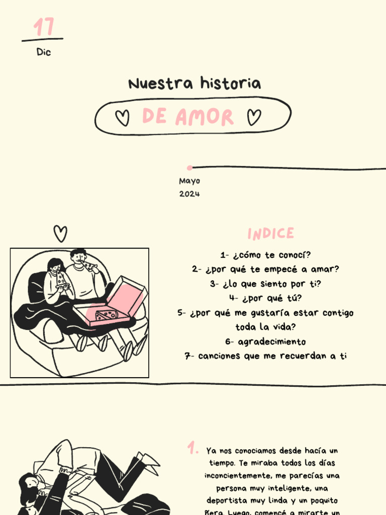 Nuestra Historia de Amor | PDF