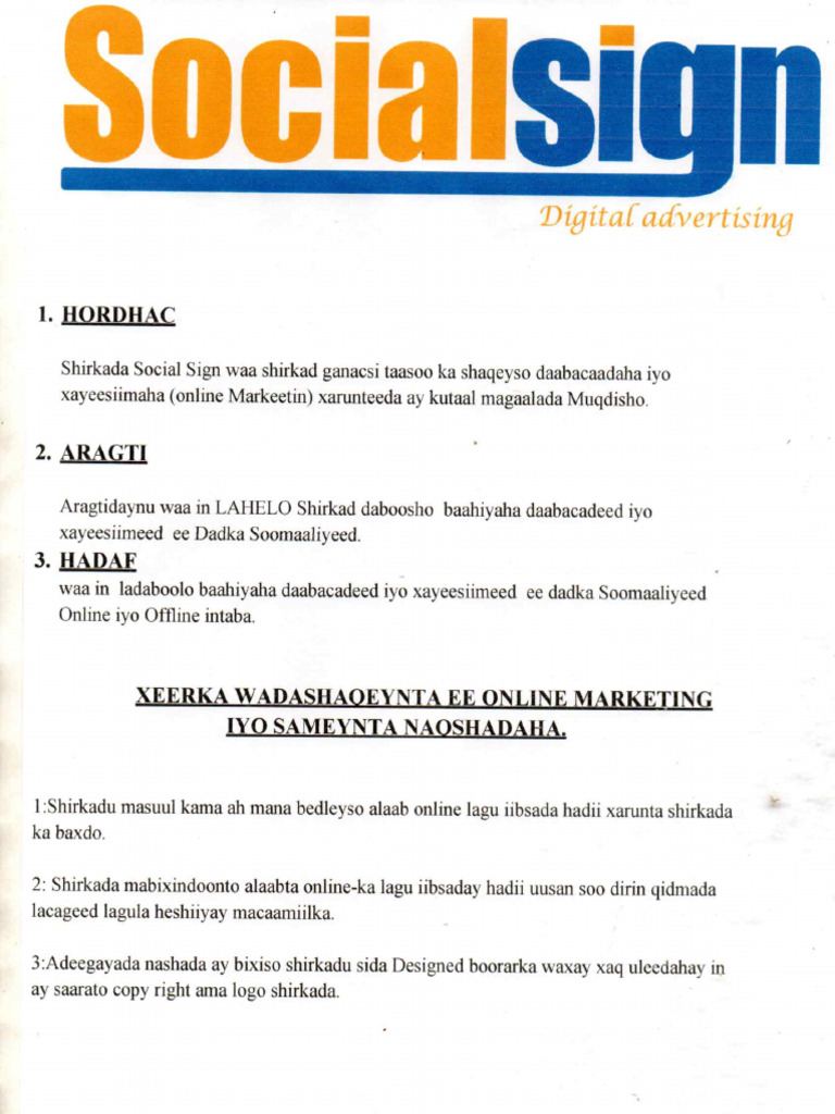 Social Sign | PDF