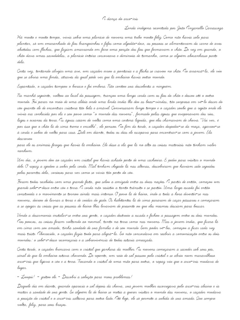 A Dança Do Arco Pdf