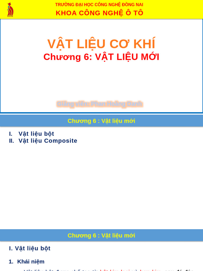Chương 6. Vat Lieu Composite | PDF