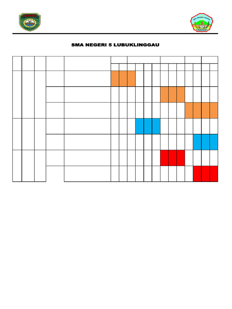 P5 Model Per - Minggu | PDF