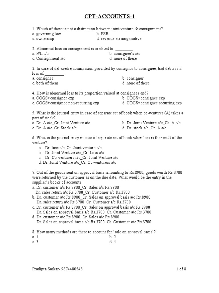 Test Accounts 1 | PDF | Debits And Credits | Expense