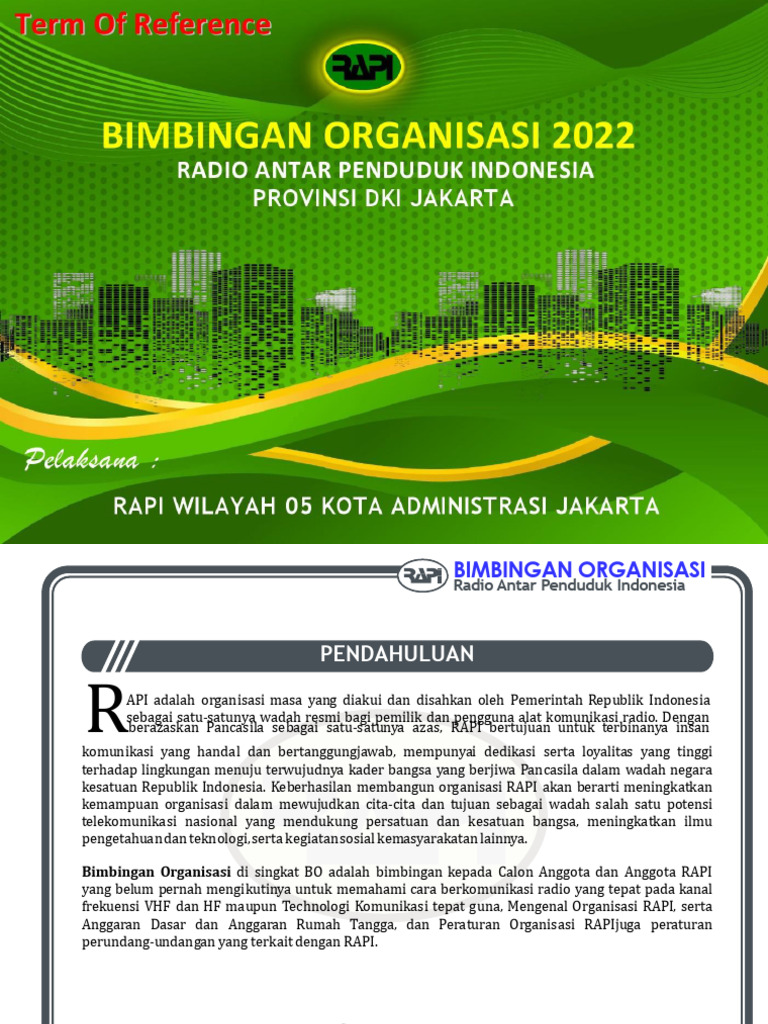 Term of Reference | PDF