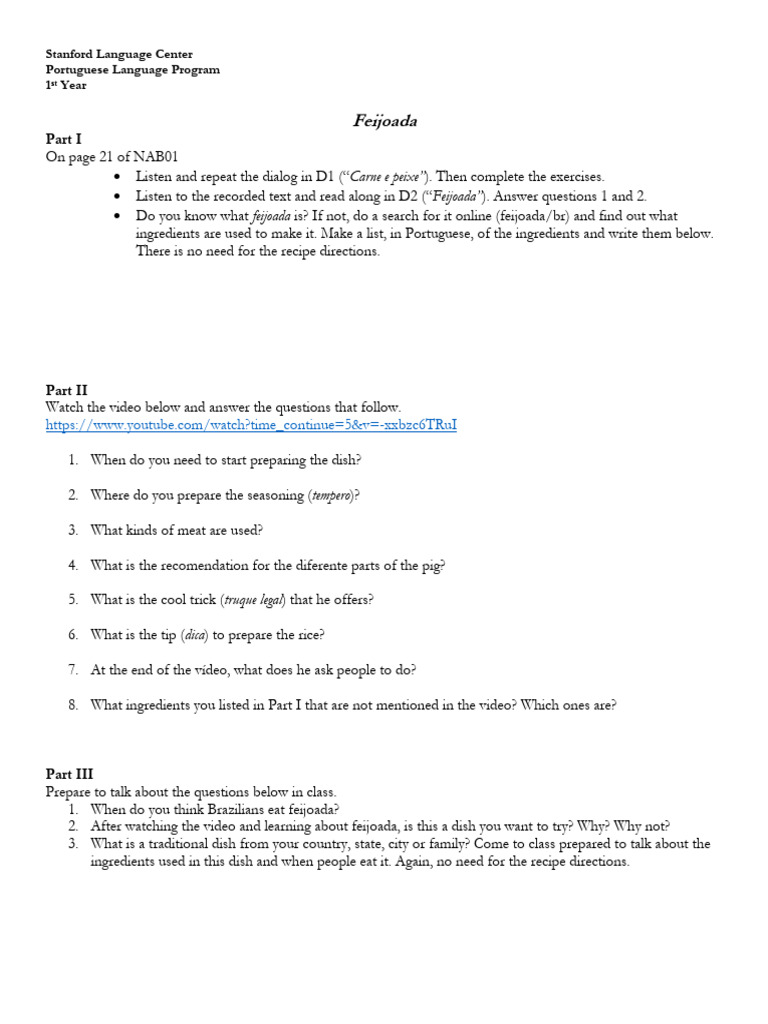 Feijoada Pdf