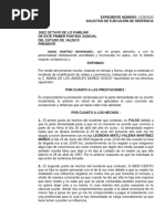 Formato de Solicitud de Cause Ejecutoria Sentencia | PDF | Finanzas y dinero