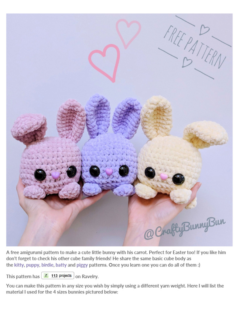 Conejo Crochet | PDF