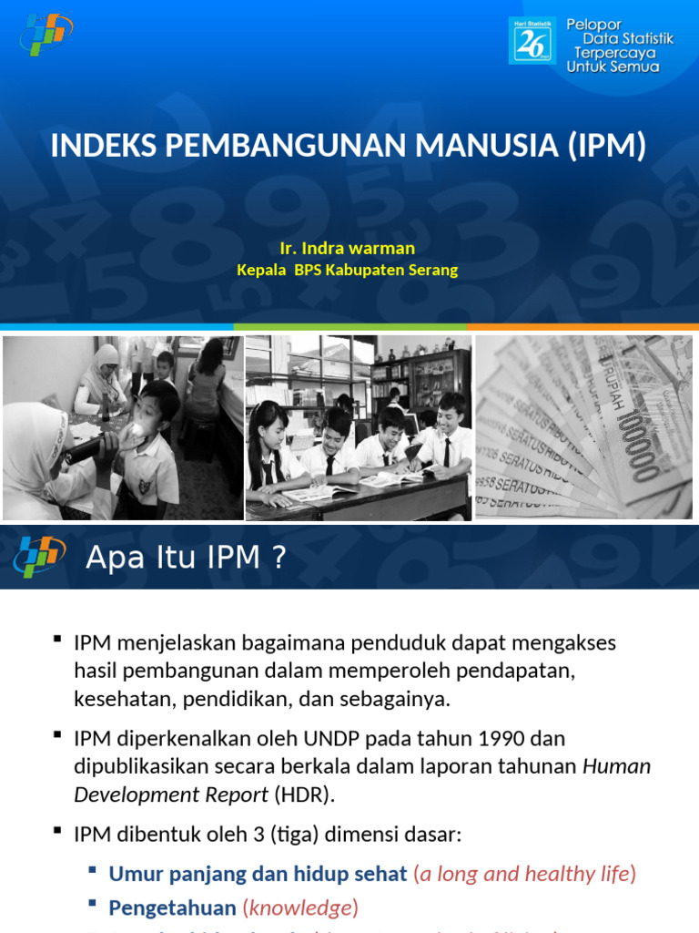 Ekspose IPM (BPS-BUPATI) | PDF