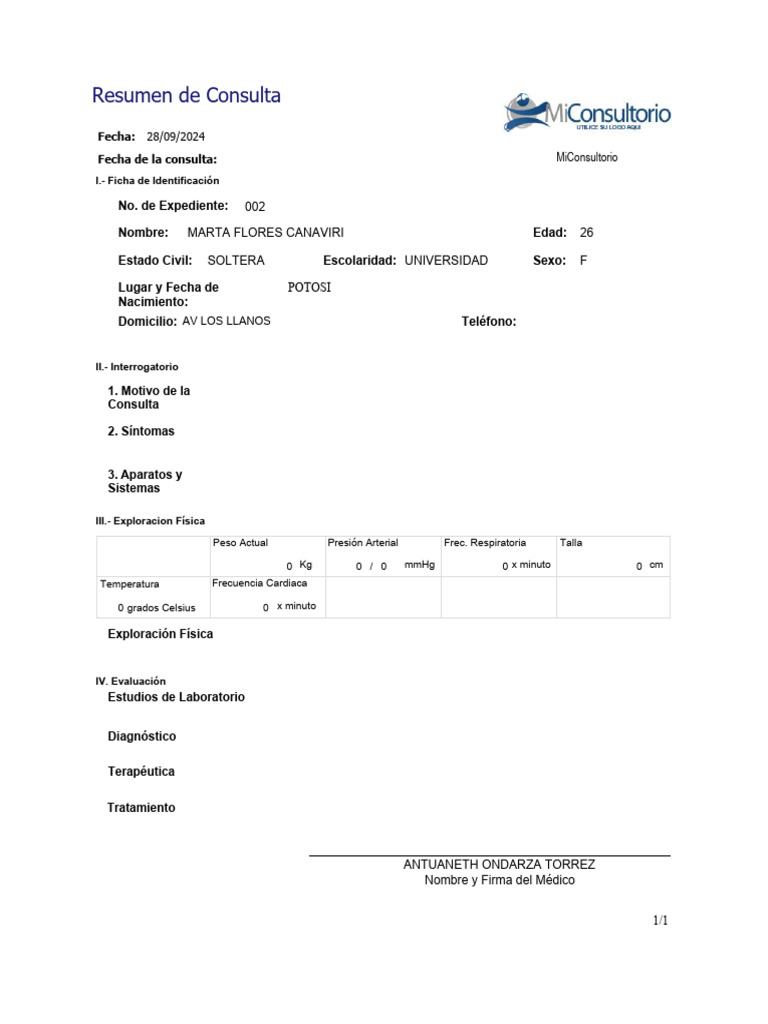 Consulta Summary HC2 | PDF