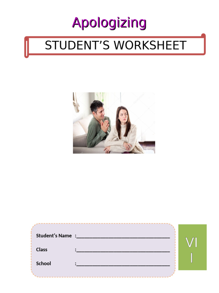 LKPD Apologizing | PDF