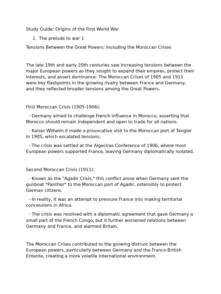 Study Guide A2 Hist 1 | PDF