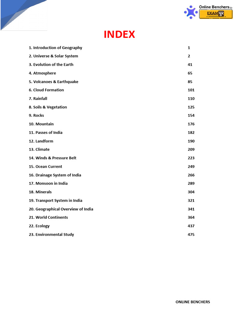 Geography Complete Book | PDF