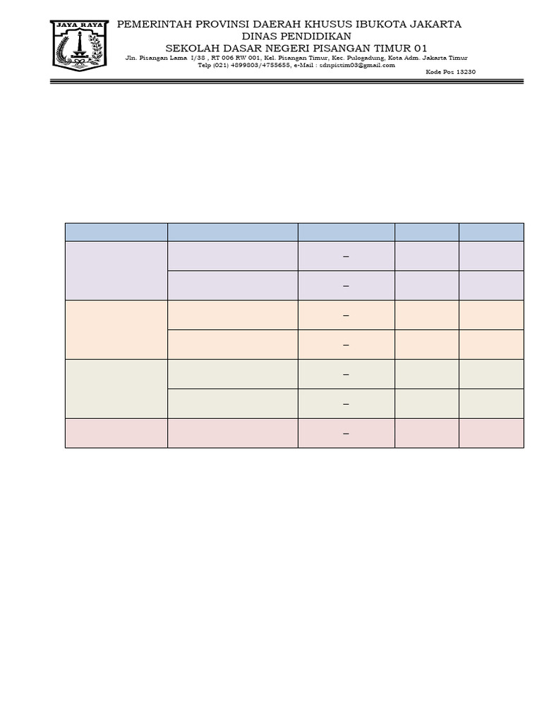 JADWAL ATS 2024 | PDF