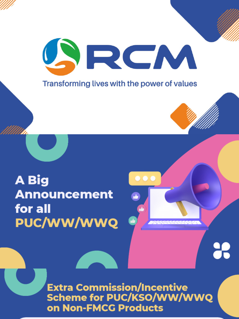 Extra CommissionIncentive Scheme (Non-FMCG) | PDF