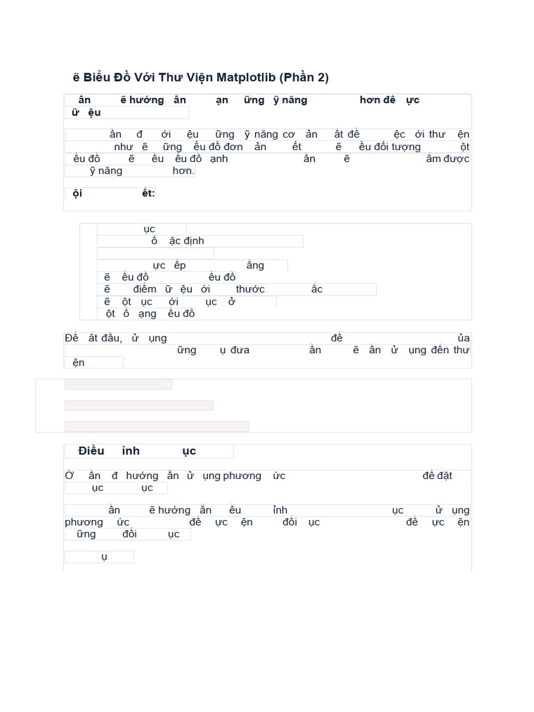 Thư Viện Matplotlib - Vẽ Biểu Đồ - P2 | PDF
