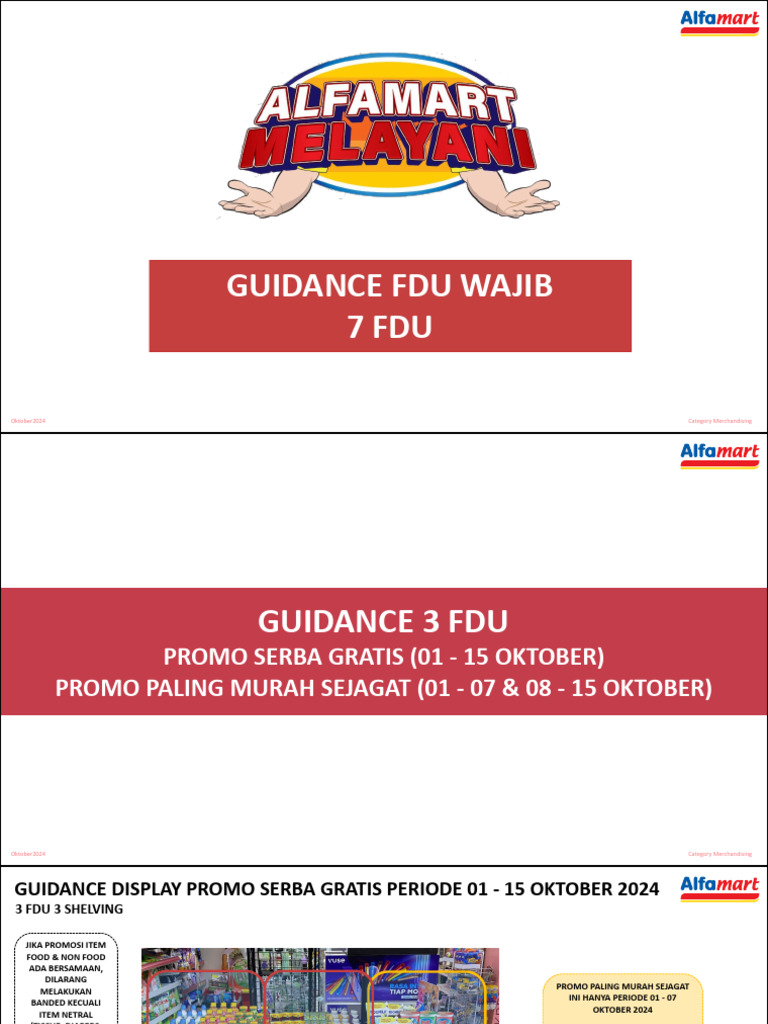 Guidance Fdu Wajib 7 (01 - 15 Okt 24) | PDF