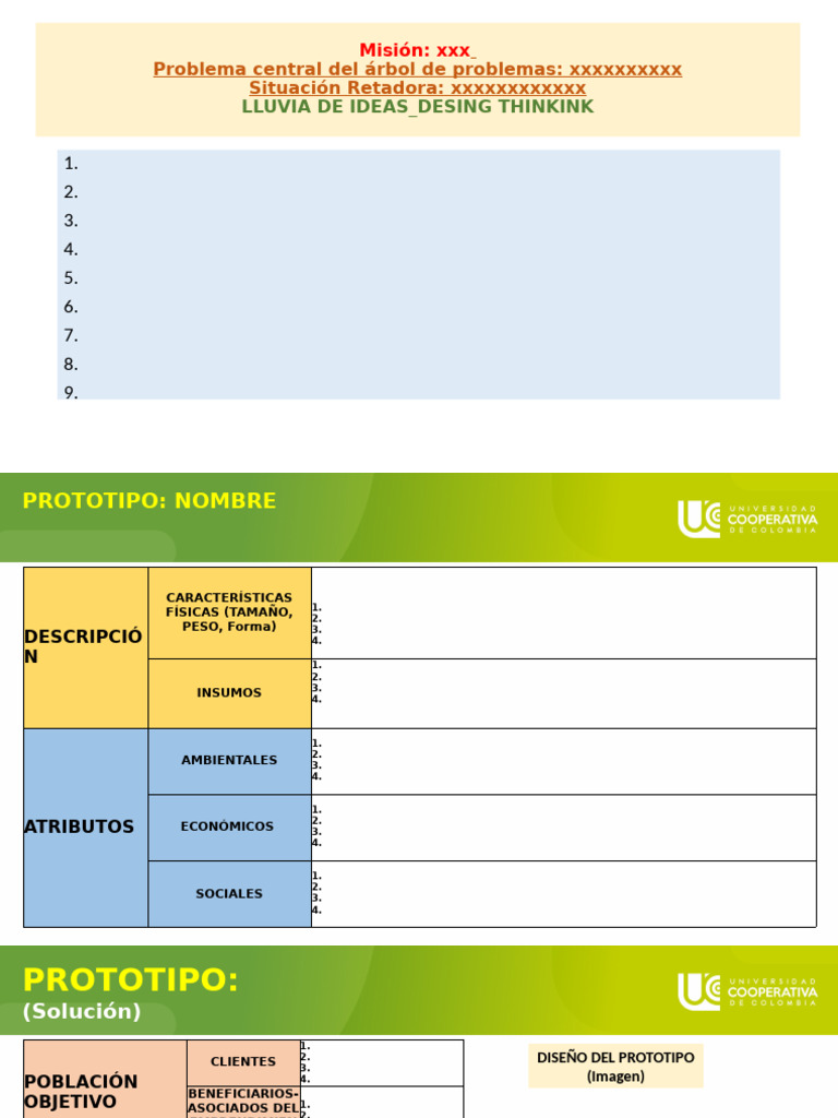 Plantilla prototipo | PDF