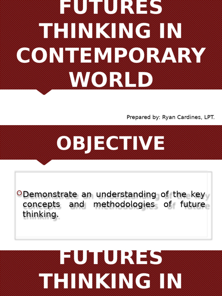 Futures Thinking in Contemporary World | PDF