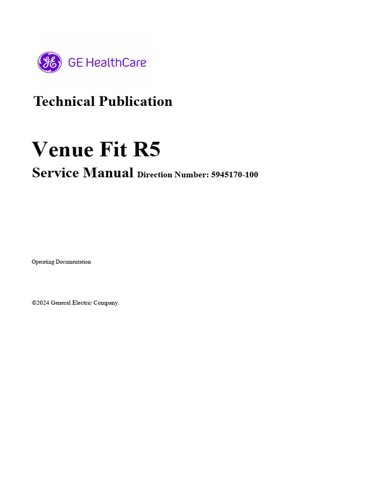 Venue Fit R5 Basic Service Manual - SM - DOC2782493 - 2 | PDF